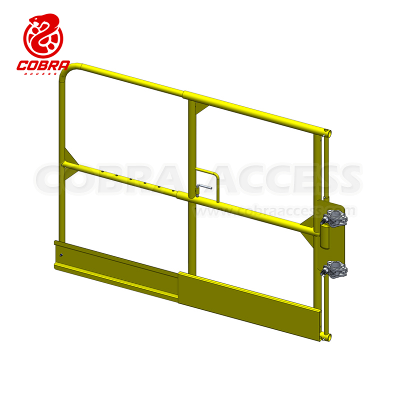 Adjustable Swing Gate with Toeboard - Buy Scaffolding Gate, Ringlock ...